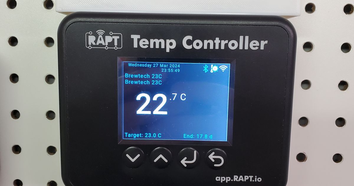 Kegland RAPT temperature controller and Pill peglock mount. by Tsoukan ...