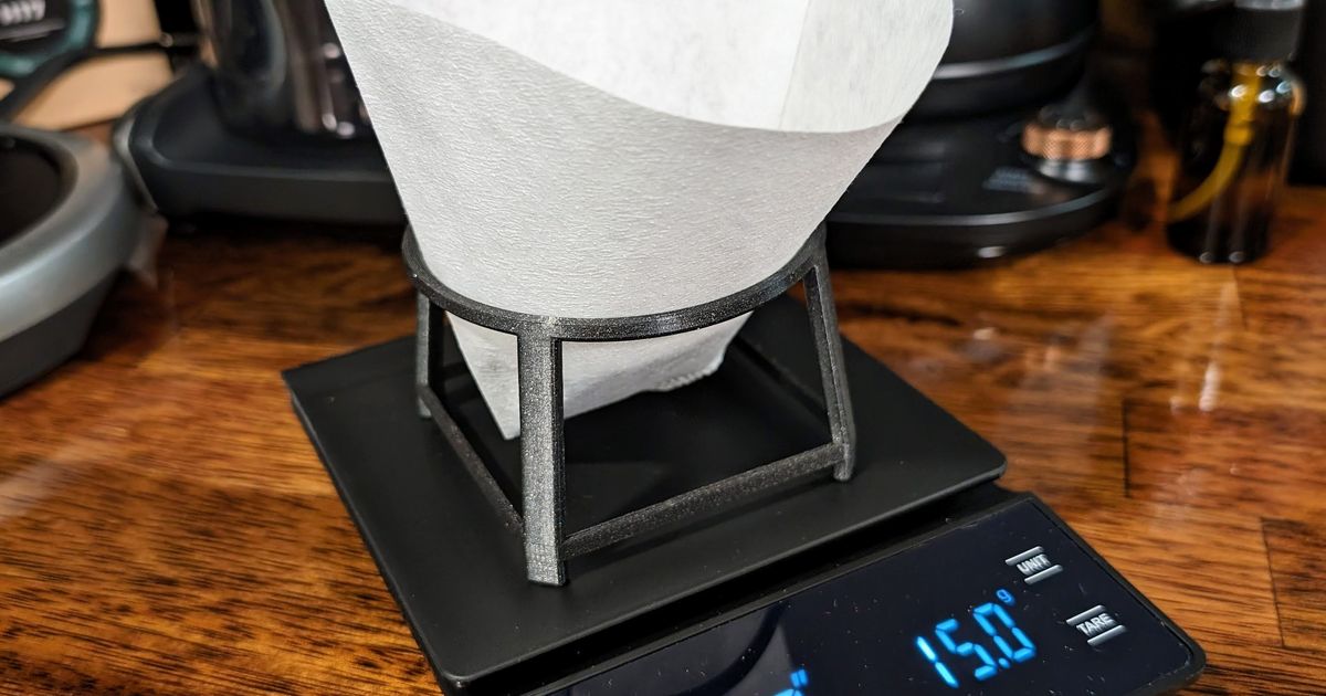 #4 Coffee Filter Stand by Daniel | Download free STL model | Printables.com