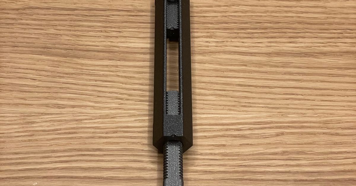 Parametric turnbuckle by Dalibor Frívaldský | Download free STL model ...