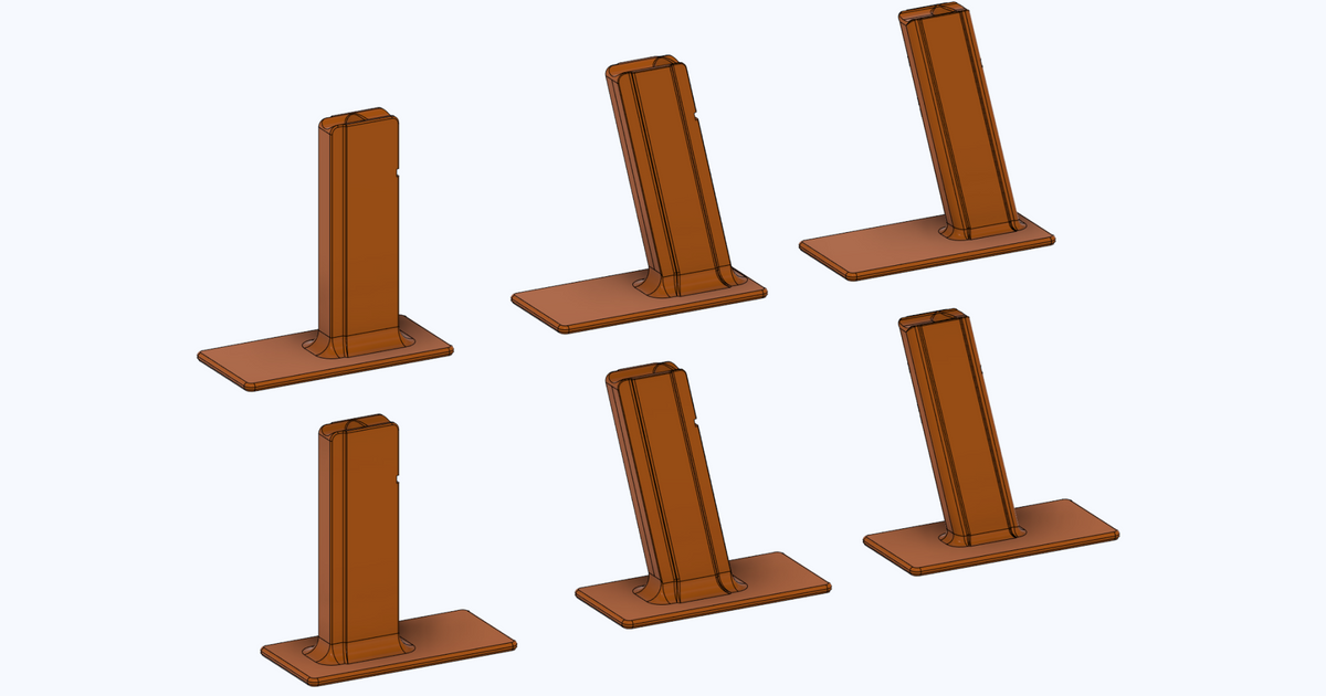 "Silly Stands" Blaster Display Stands for Talon Mag Geometries ...