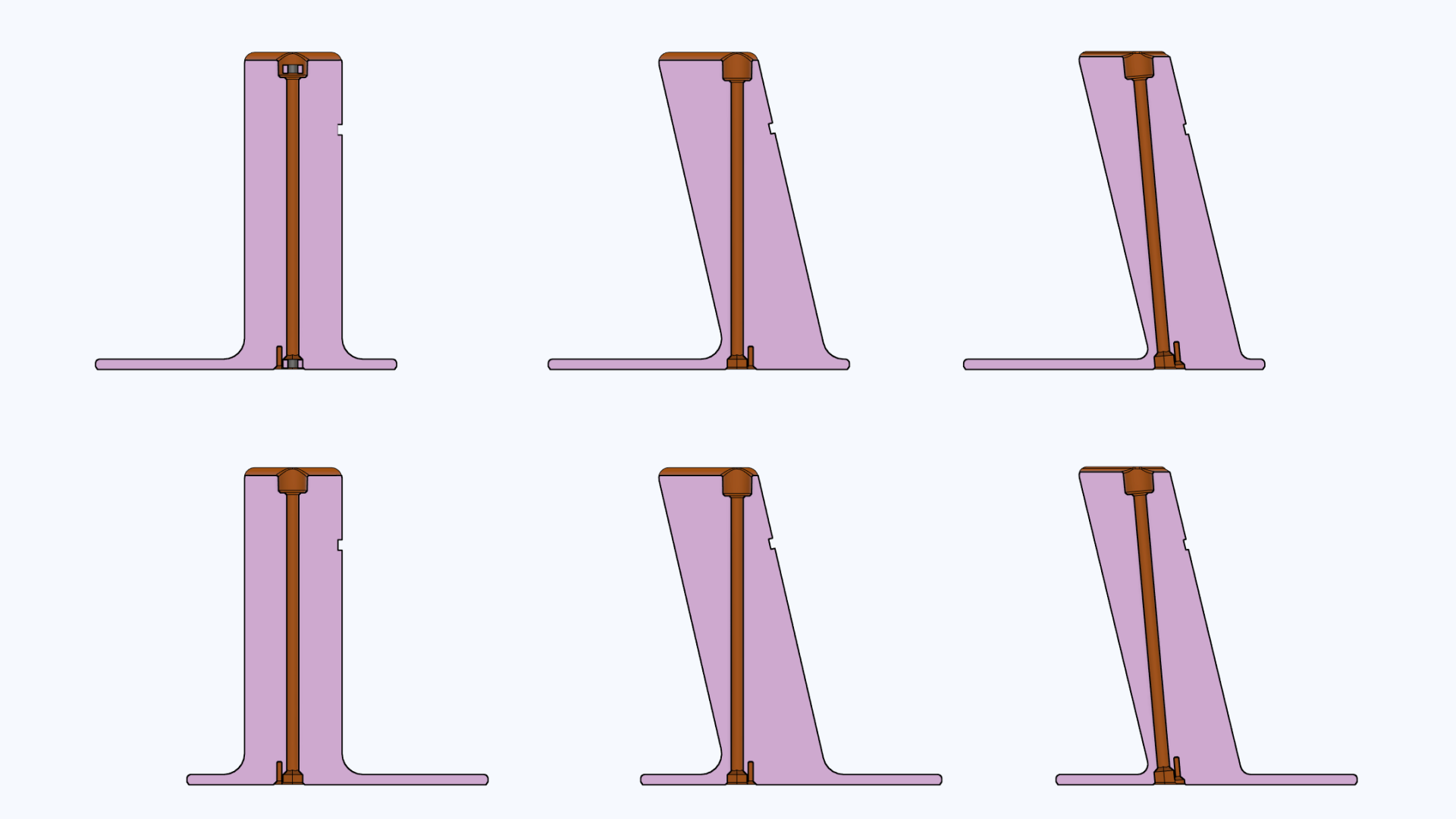 Blaster Display Stands for Talon Mag Geometries (Straight, Angled, Slim ...