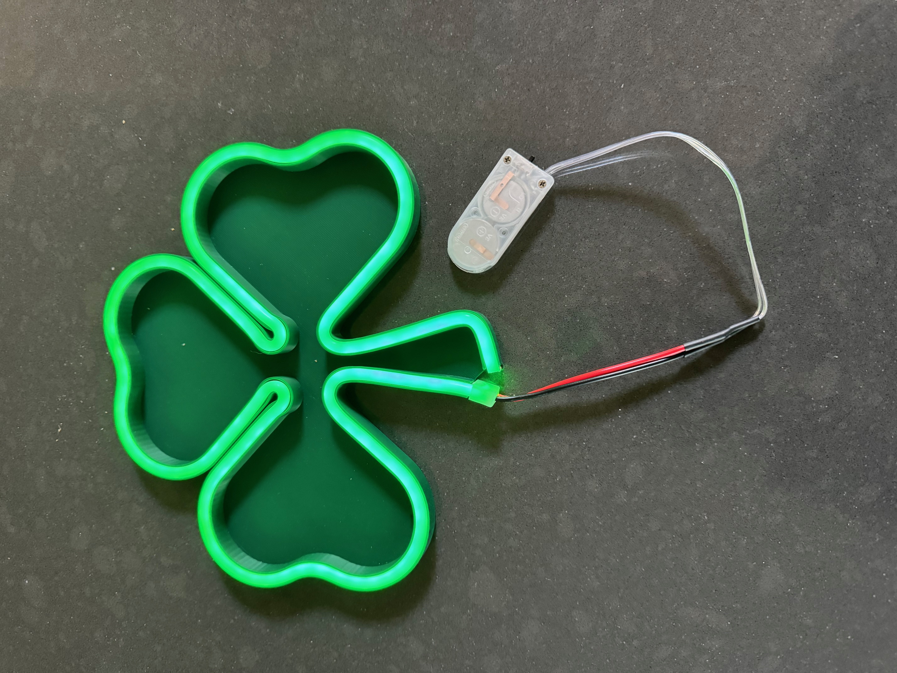 LED Shamrock by illegible | Download free STL model | Printables.com