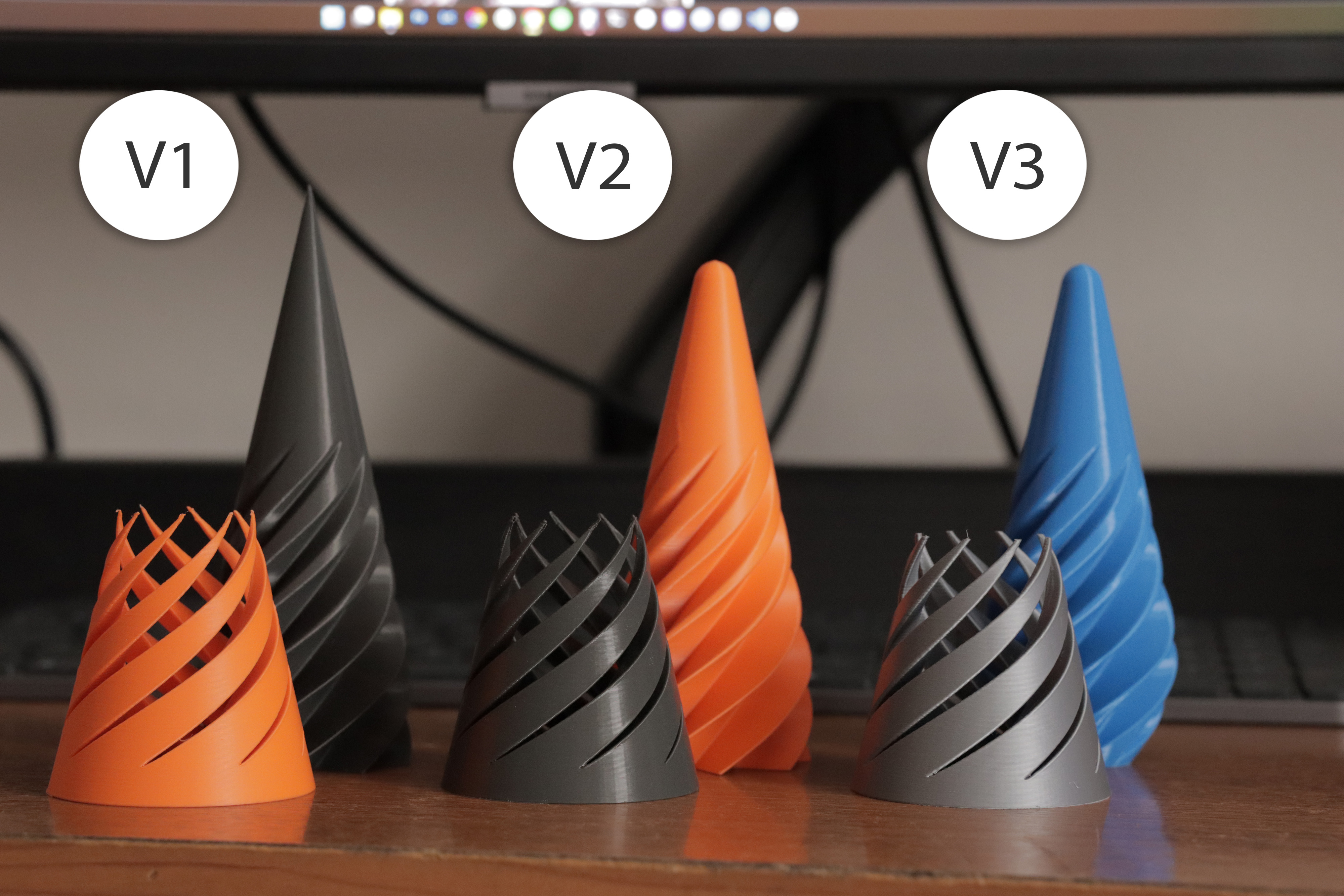 Spiral Cone Fiddle/Fidget Toy (new version!) by Nahuel | Download free ...