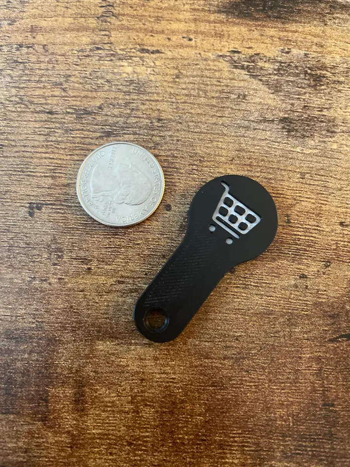 US Quarter Shopping Cart Coin by CamFam Printing | Download free STL ...