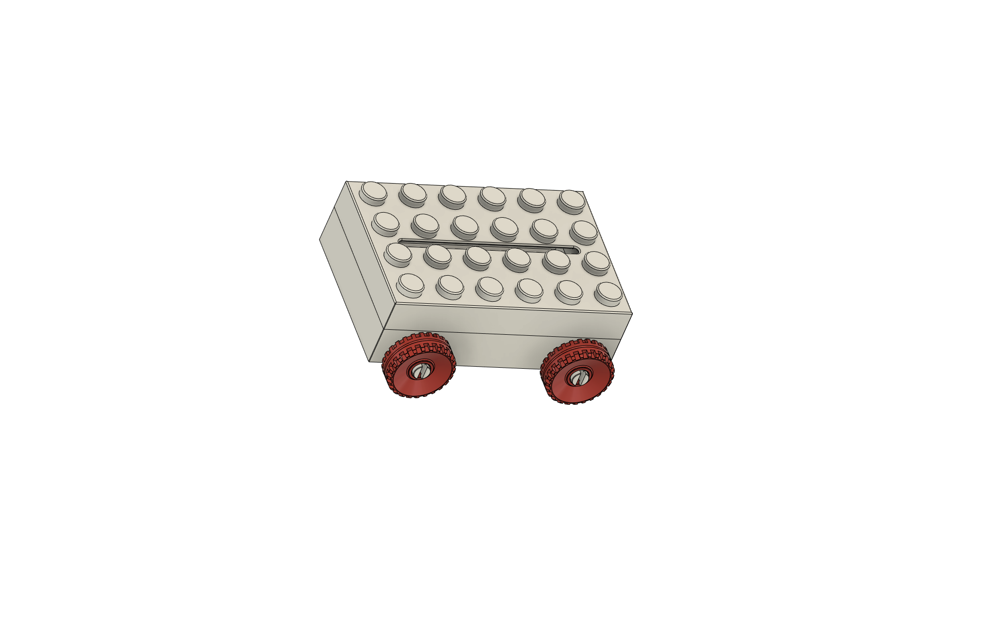 Lego Wipes Cart by ruimpereira | Download free STL model | Printables.com