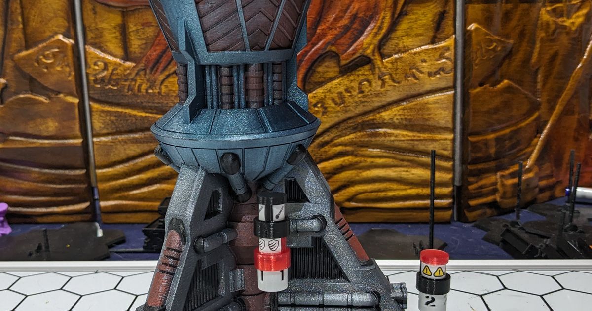 Lancer RPG Hex Bases - 33mm by impy | Download free STL model ...