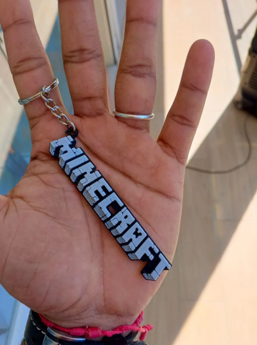 Minecraft keychain by Maxtw | Download free STL model | Printables.com