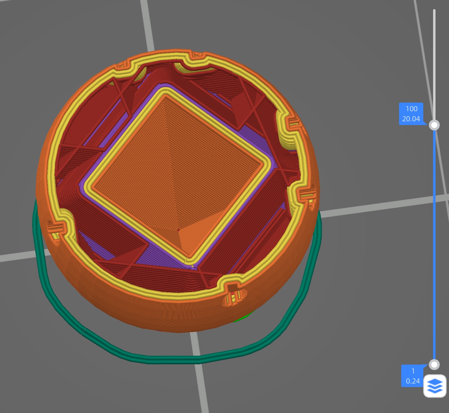 Snake Eyes! (Spherical Six-Sided Die) by Florian | Download free STL ...