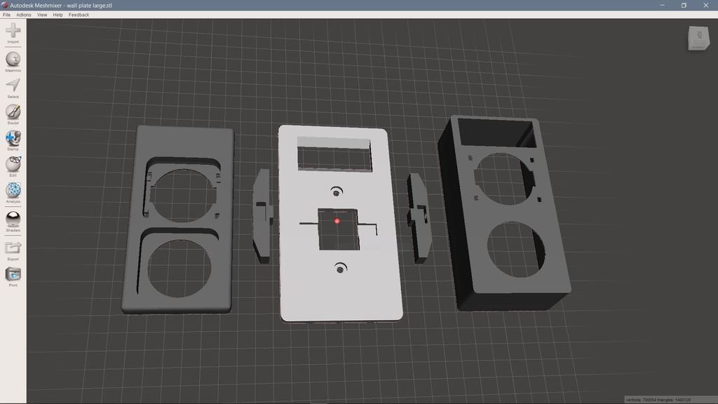 WiFi Switch cover for ABB Busch Jaeger wall sockets and switches by 3D ...