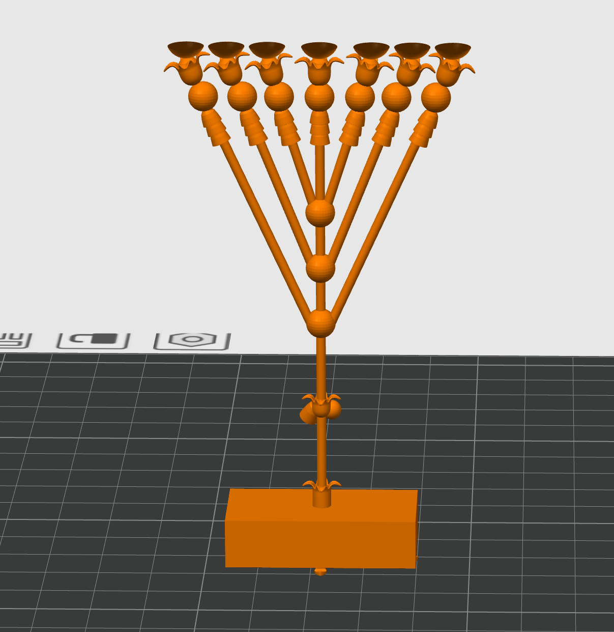 Menorah (Candelabrum) from the Tabernacle of Moses / Mishkan by pazzah ...