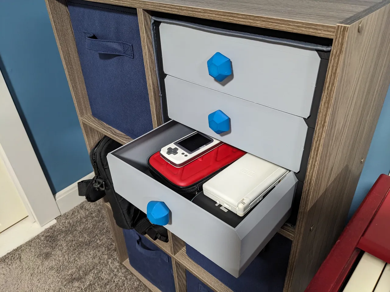 Storage Cube Drawer System By Pcwzrd13 Download Free Stl Model