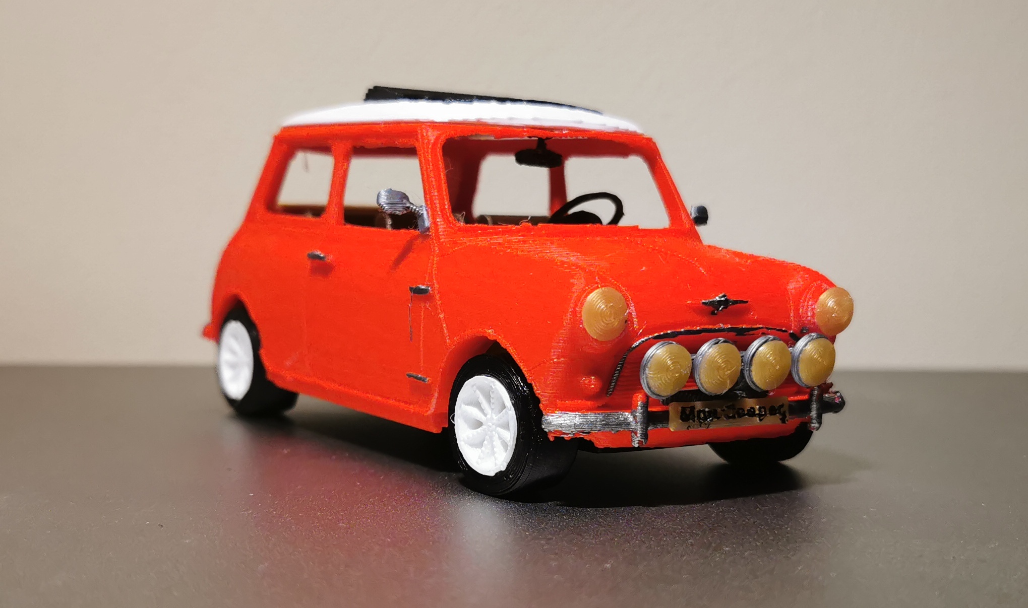 Mini Cooper clasic sport scale 1-24 Designer Ed van der Heijden by Ed ...