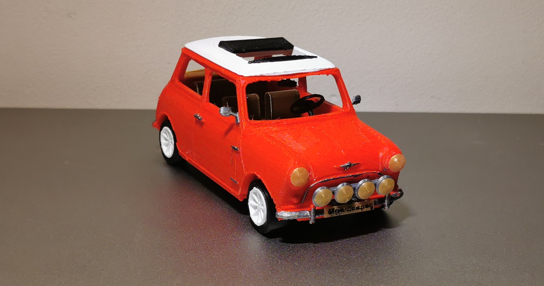Mini Cooper clasic sport scale 1-24 Designer Ed van der Heijden by Ed ...