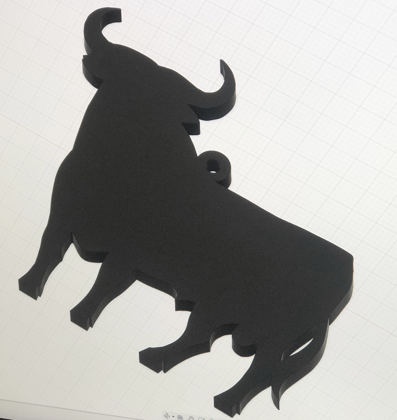 LLAVEROS TORO by Daniel | Download free STL model | Printables.com