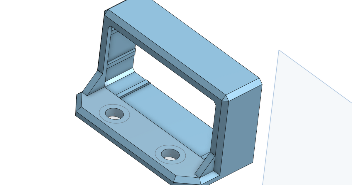 Moza R9 PSU 8020 Mount M8 Basic Hole by Kelvin Lee | Download free STL ...