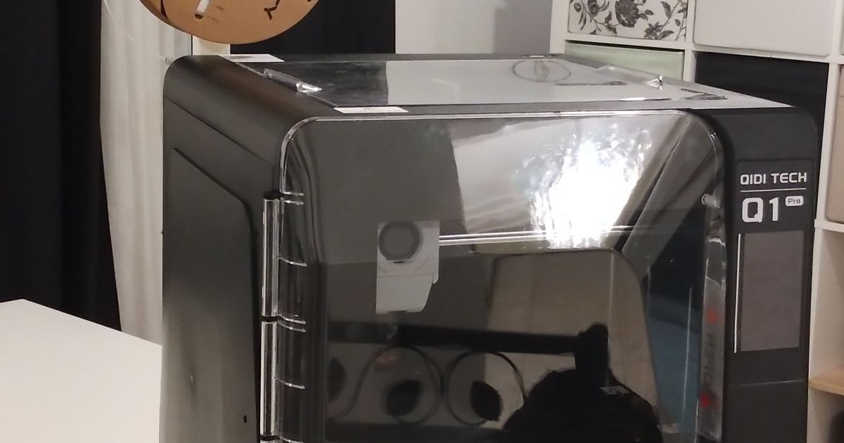 Upper spool holder for Qidi Q1 Pro by Groskiwi Dusixtrois | Download ...