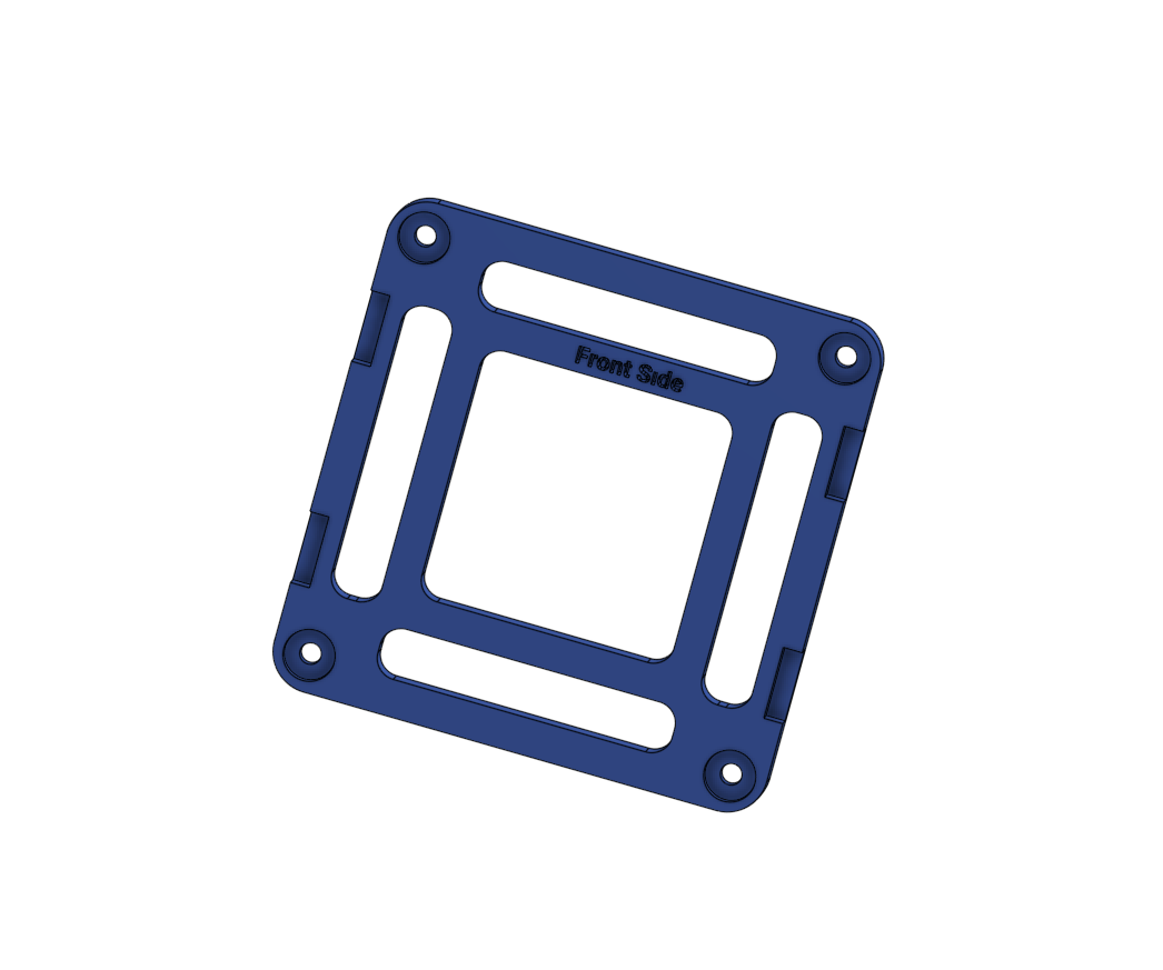 LGVesaCover: VESA Adapter for LG Monitors by ils15 | Download free STL ...