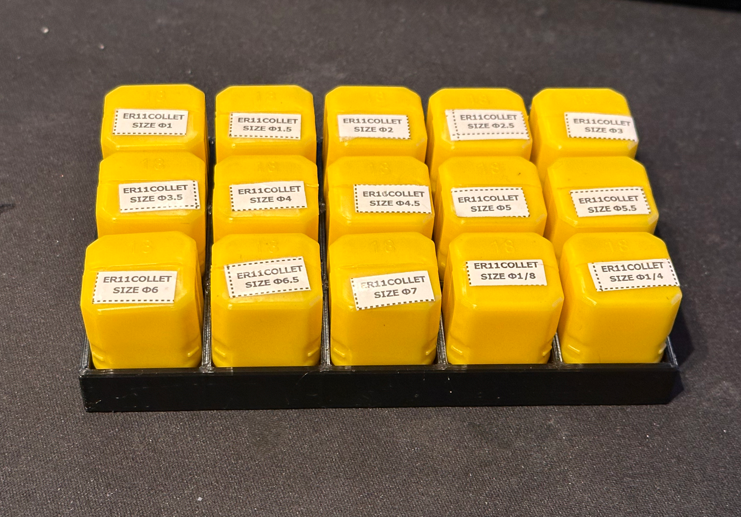 ER11 collet box holder by Stoo | Download free STL model | Printables.com