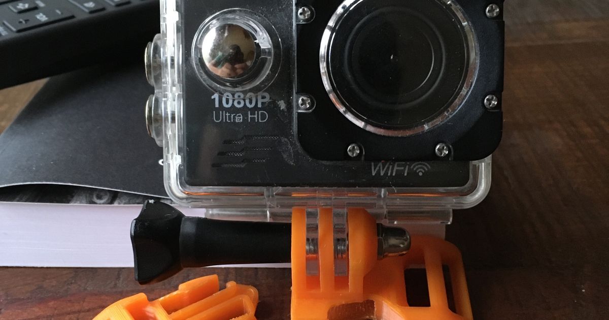 GoPro snap by Archipel | Download free STL model | Printables.com