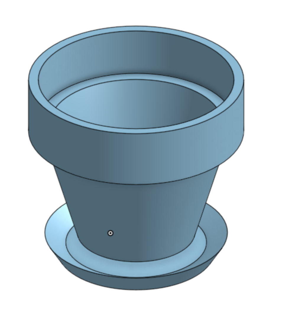 Small Simple Flower Pot by cdm5751 | Download free STL model ...
