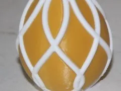 Painted Spiral Easter Egg by Ray Fox | Download free STL model ...
