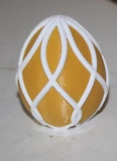 Painted Spiral Easter Egg by Ray Fox | Download free STL model ...