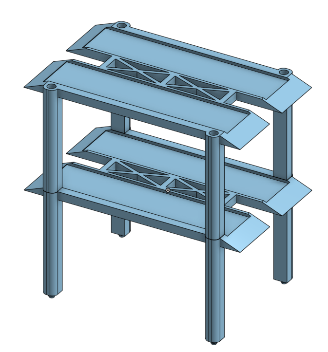 1:64 scale car lift V2 by sam krei | Download free STL model ...