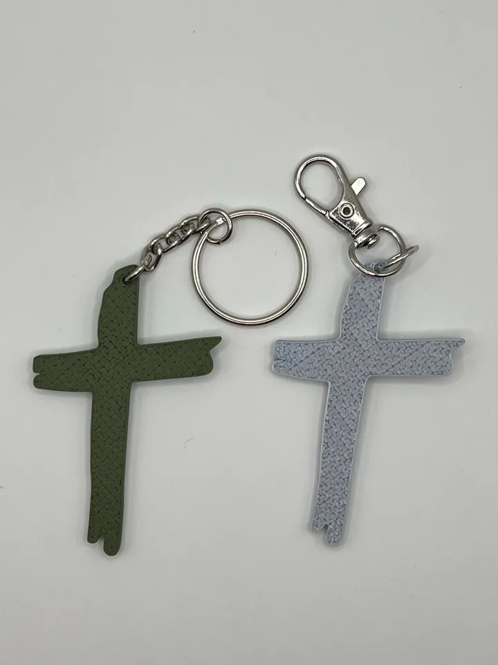 Cross Keychain by dillydally | Download free STL model | Printables.com