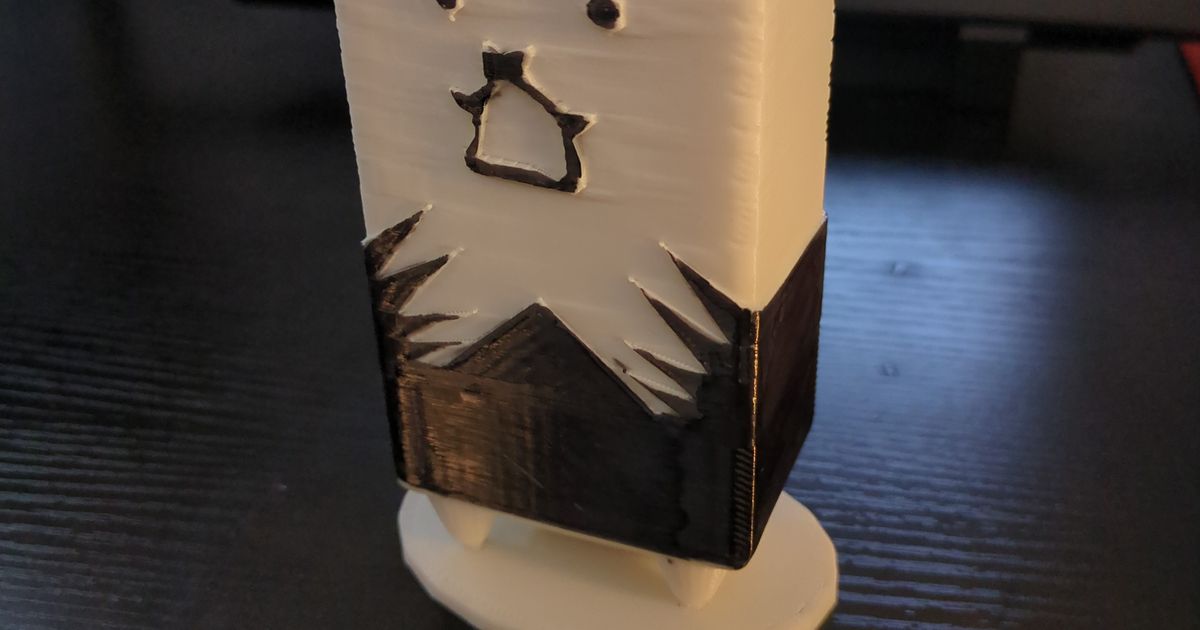 The Battle Cats: Brainwashed Wall Cat by Miketru | Download free STL ...