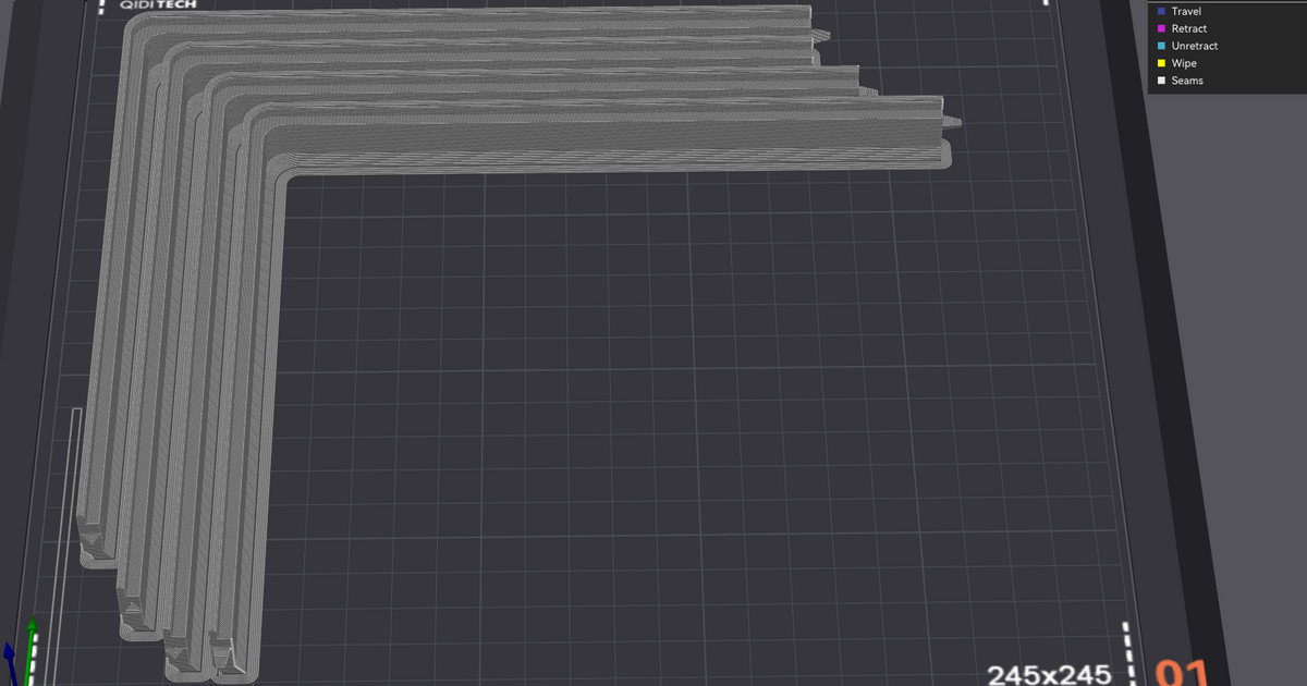 QIDI Q1 pro Lid Riser by Eafq78 | Download free STL model | Printables.com