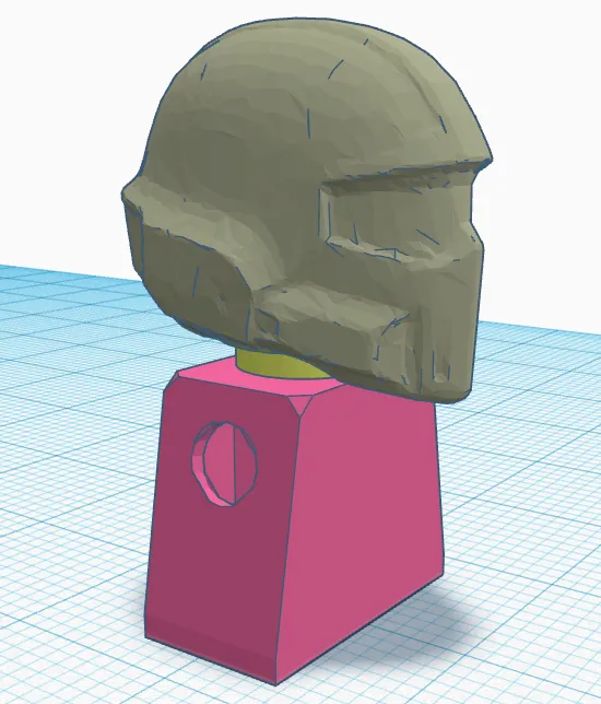 lego hell diver helmet by Gunthrax | Download free STL model ...