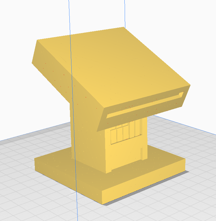 Lectern (Minecraft) by DesignerRook | Download free STL model ...