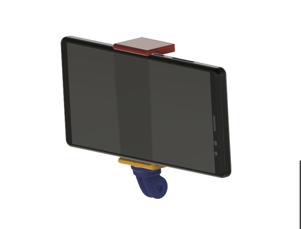 Mobile Phone/Smartphone Camera Mount - Tripod and Gopro Compatible - 65 ...