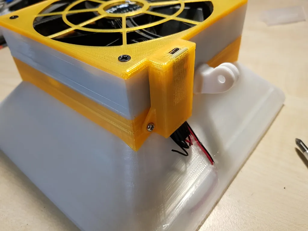 USB Powered, Carbon Activated Soldering Fan with Gopro Mount by ...