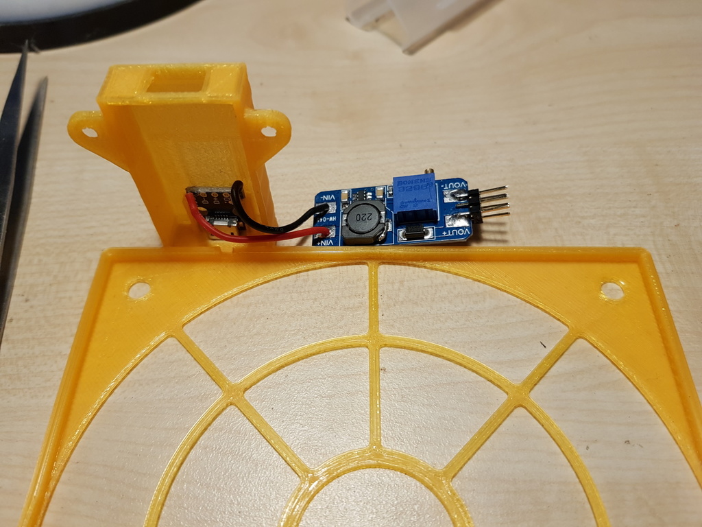 USB Powered, Carbon Activated Soldering Fan with Gopro Mount by ...