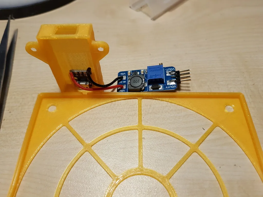USB Powered, Carbon Activated Soldering Fan with Gopro Mount by ...