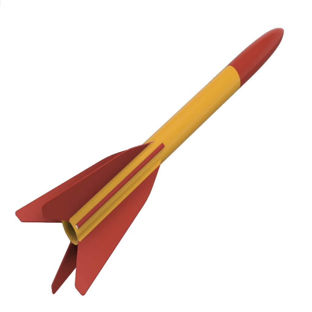 Printable Model Rocket by eisenfliege | Download free STL model ...