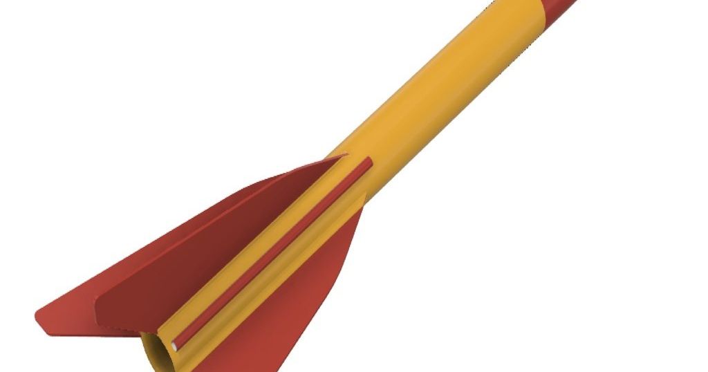 Printable Model Rocket by eisenfliege | Download free STL model ...