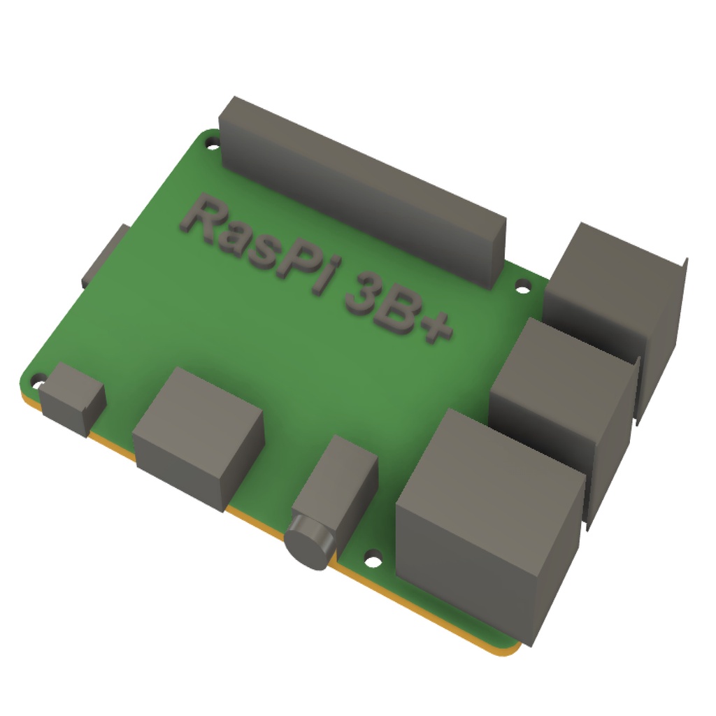 Raspi1b-3b+Housing by eisenfliege | Download free STL model ...