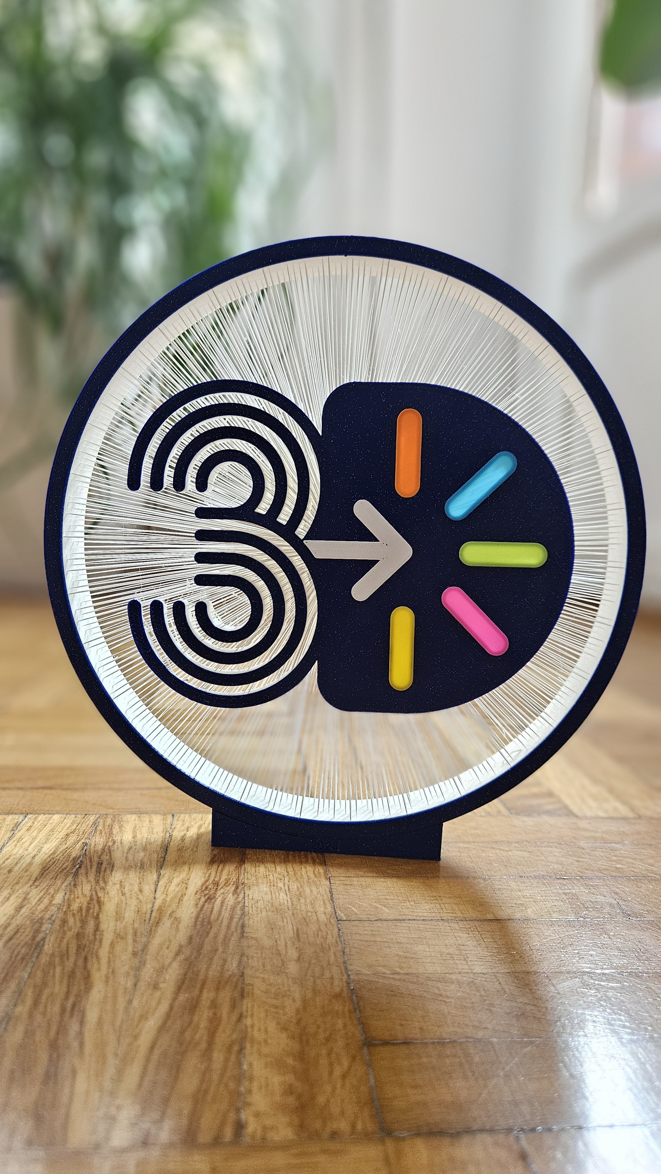 3D Printer Party String Art by Patricia | Download free STL model ...