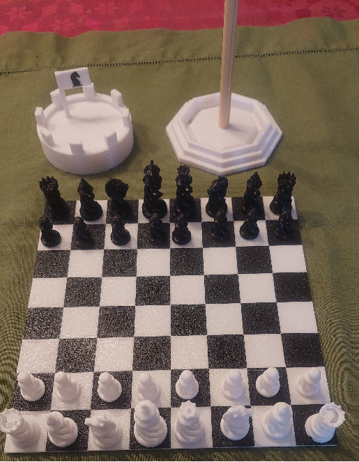 Chess tower by BR Mechanix | Download free STL model | Printables.com