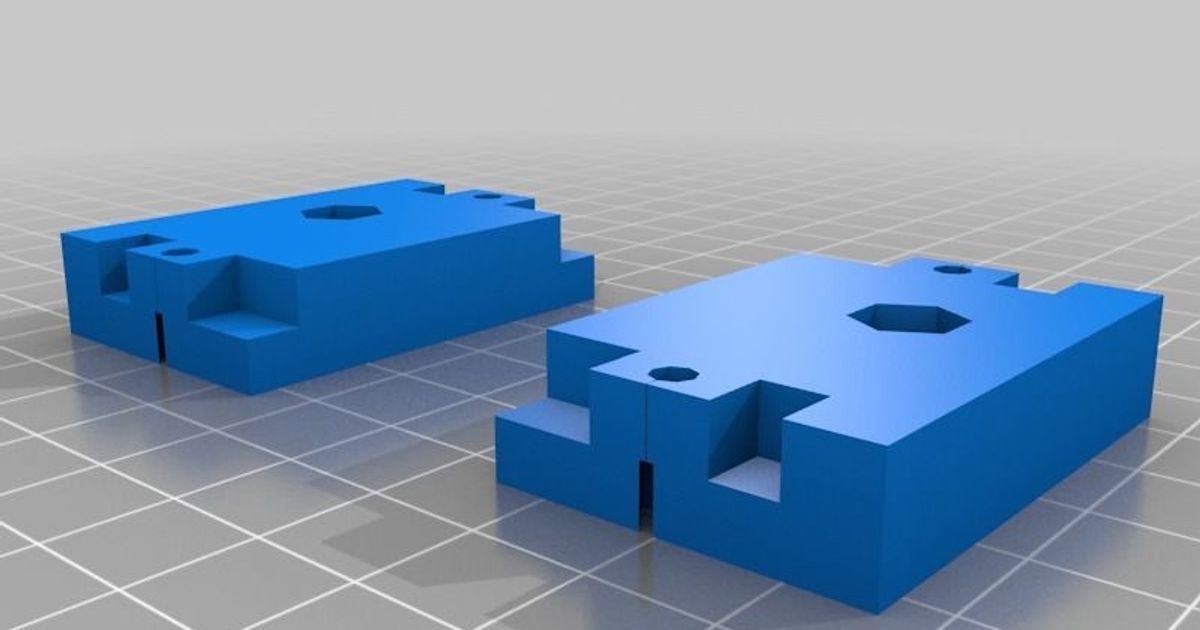 MK5 extruder base - no superglue! by MakerBlock | Download free STL ...
