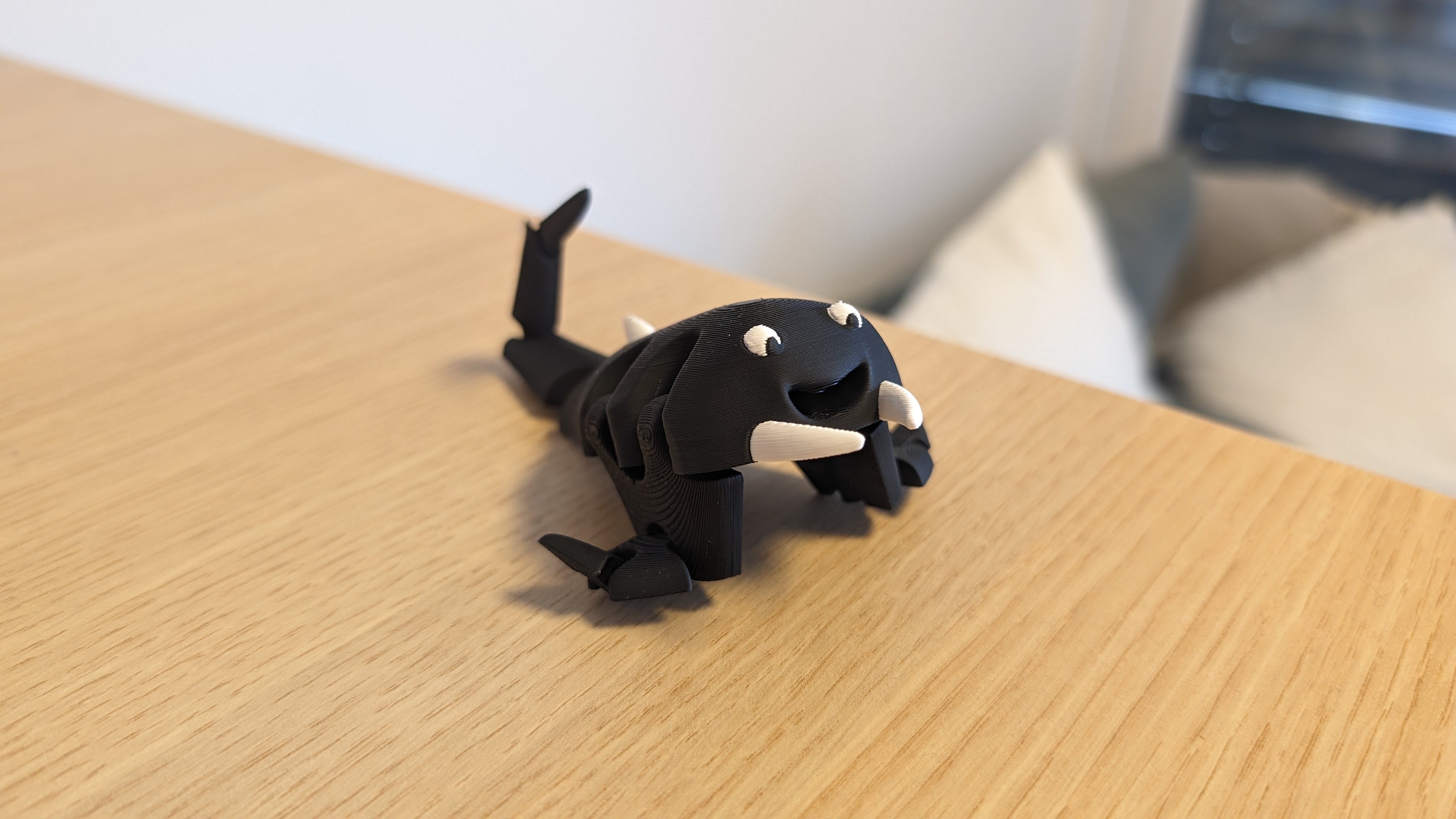 Manta Ray - Articulated Figure Keychain by Biocraftlab | Download free ...