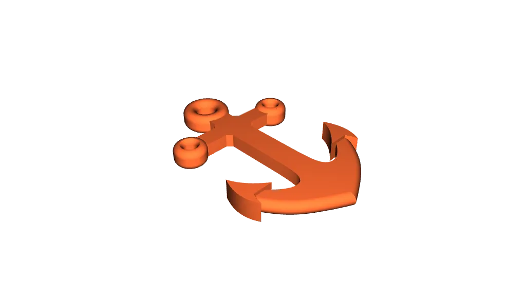 Marine Anchor STL by Nicola Dionigi | Download free STL model ...