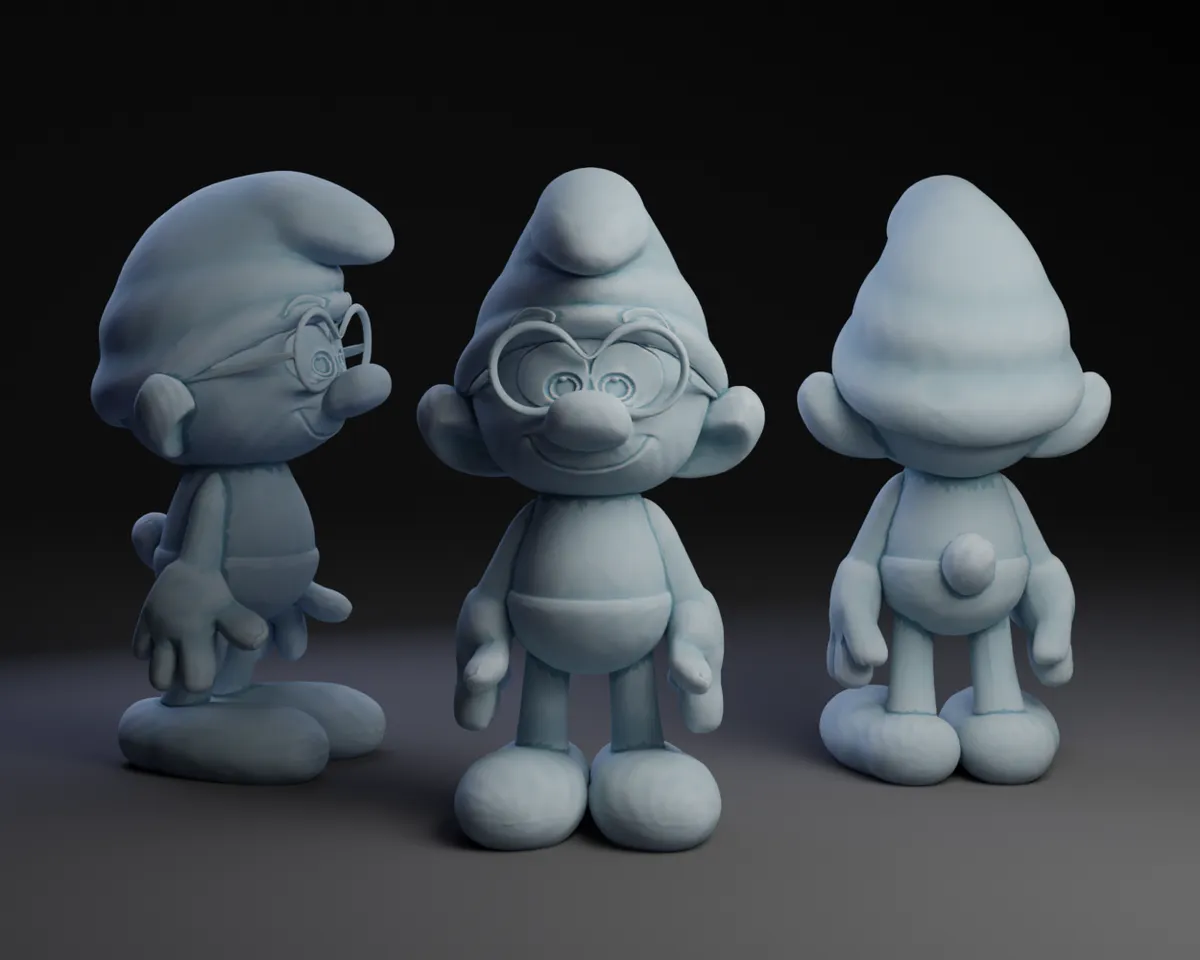 Brainy Smurf by Peter Farell | Download free STL model | Printables.com