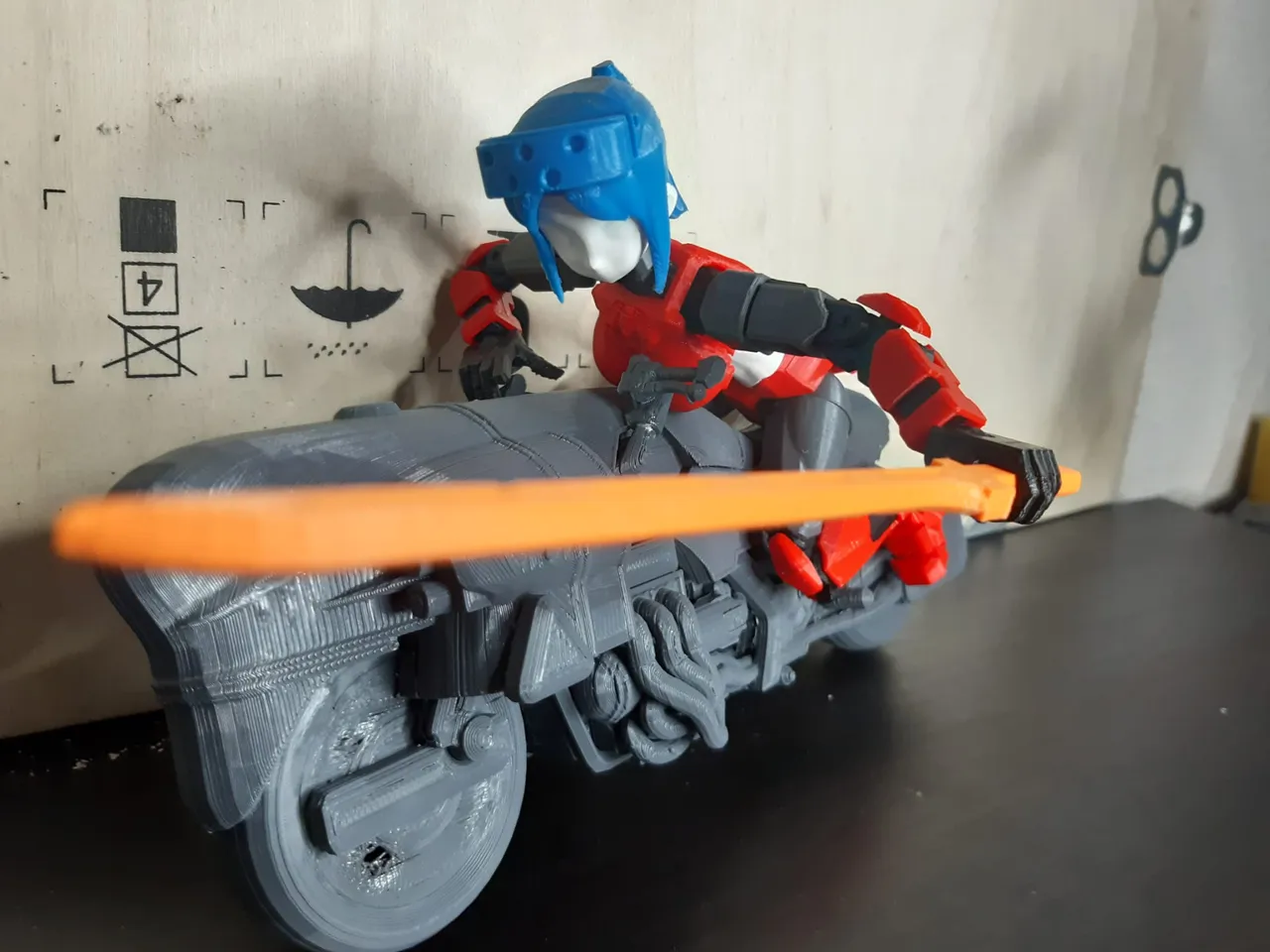 DUMMY 13 Motobike by Daniel Manjón | Download free STL model ...