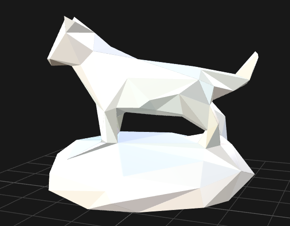 Low poly animal figurine by 3D addict | Download free STL model ...