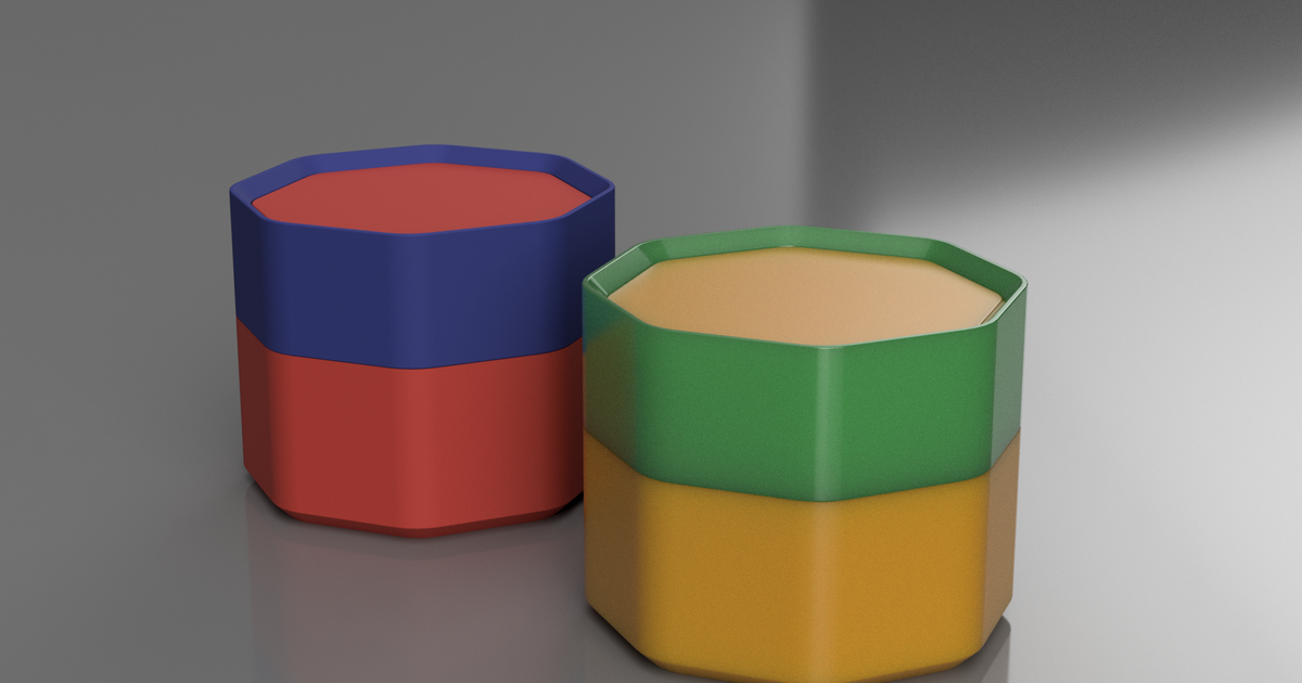 Stackable Box / Caja Apilable por Rafutti | Descargar modelo STL ...