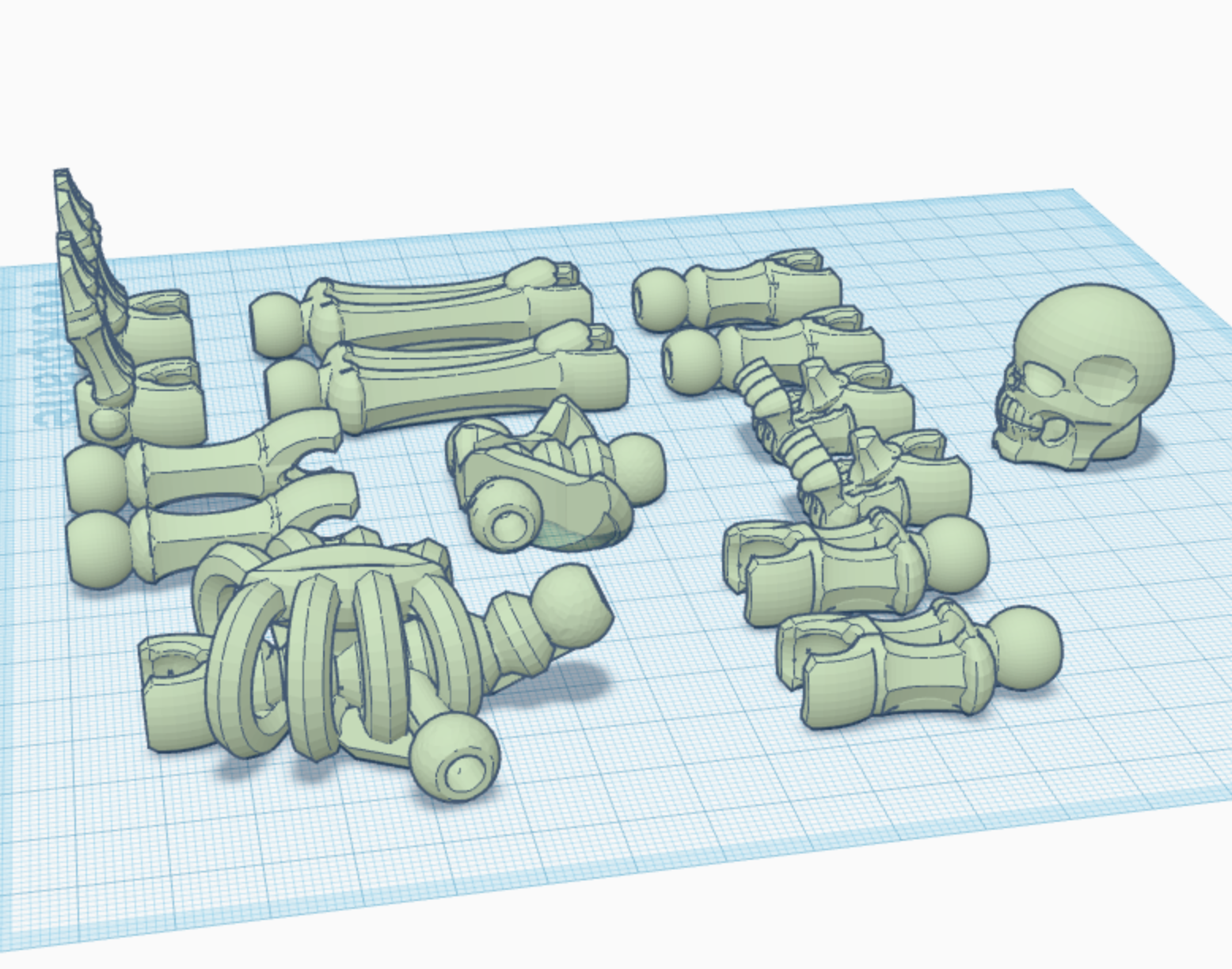 Build it yourself skeleton! by Ryan Russell | Download free STL model ...