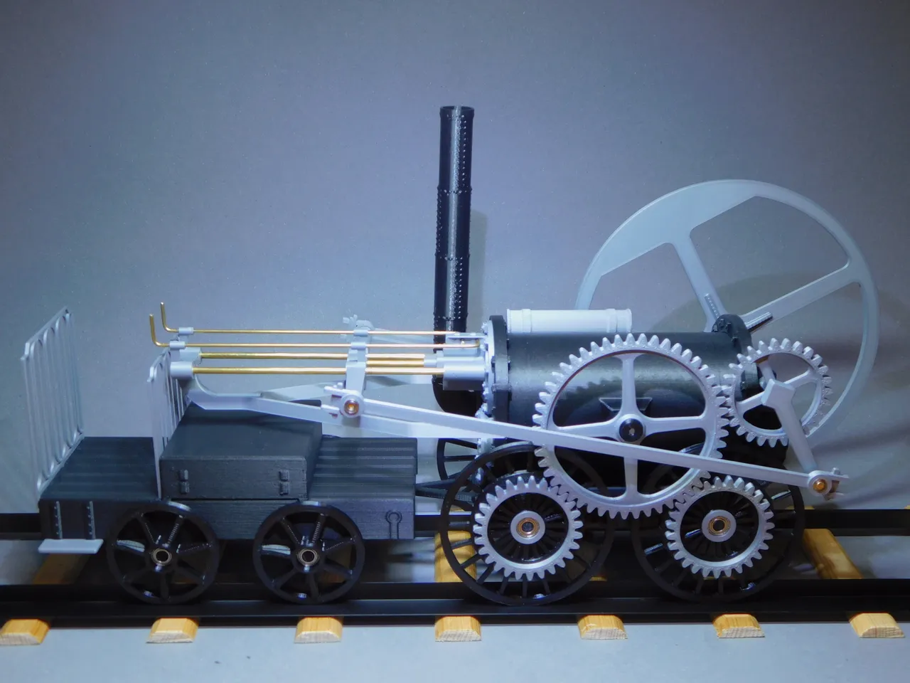 The first steam locomotive by Thorin Oakenshield | Download free STL ...